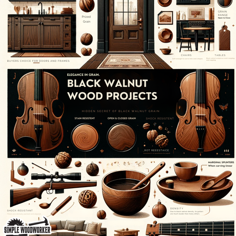 Black Walnut Wood Adventure: 9 Projects Reflecting its Rich Hue ...